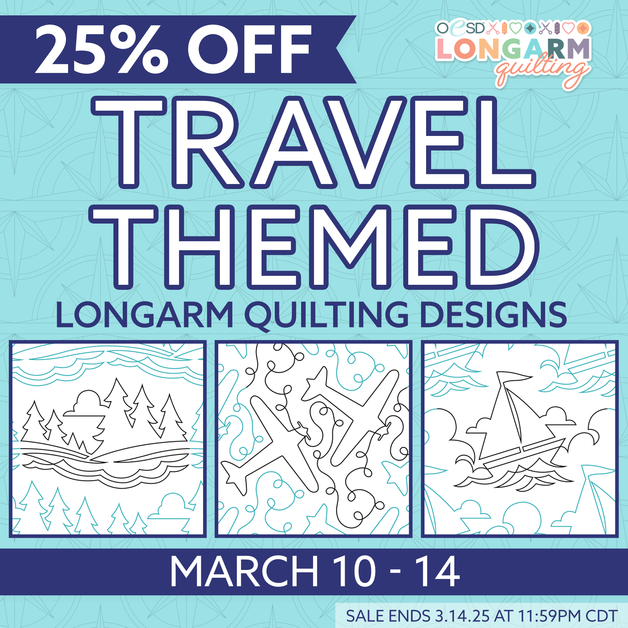 Longarm Quilting Designs & Pantographs by OESD