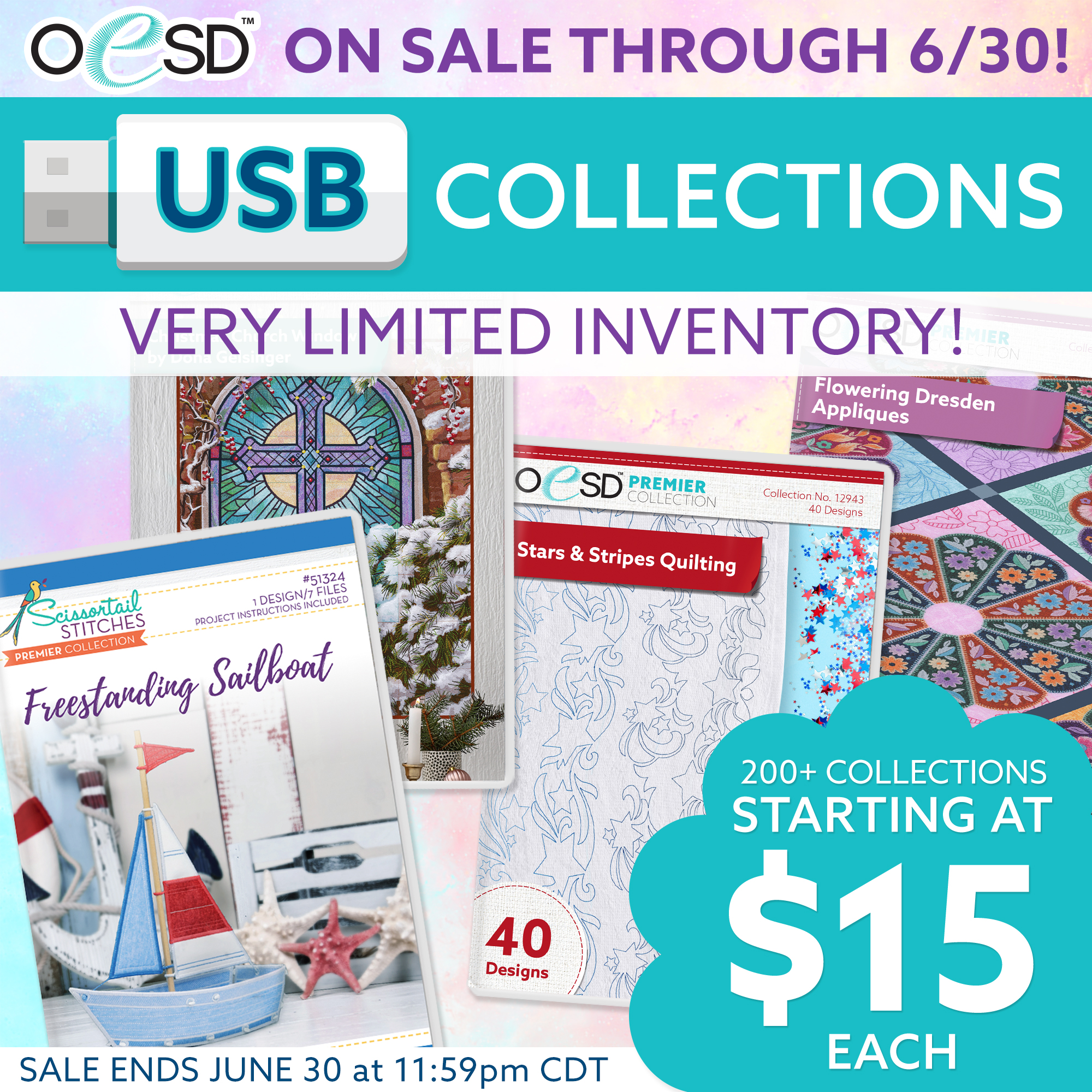 OESD Machine Embroidery Designs and Supplies